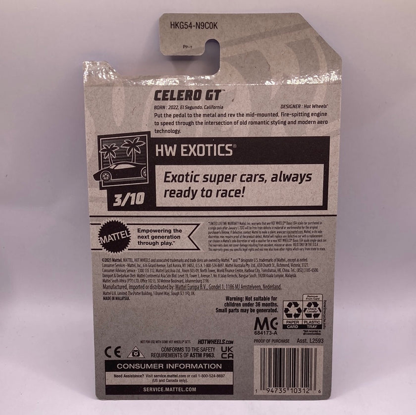 Hot Wheels Celero GT Diecast – S and E Hobbies and Collectables