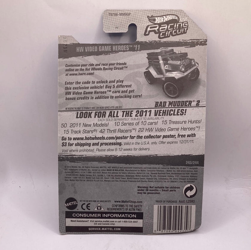 Hot Wheels Bad Mudder 2 Diecast – S and E Hobbies and Collectables