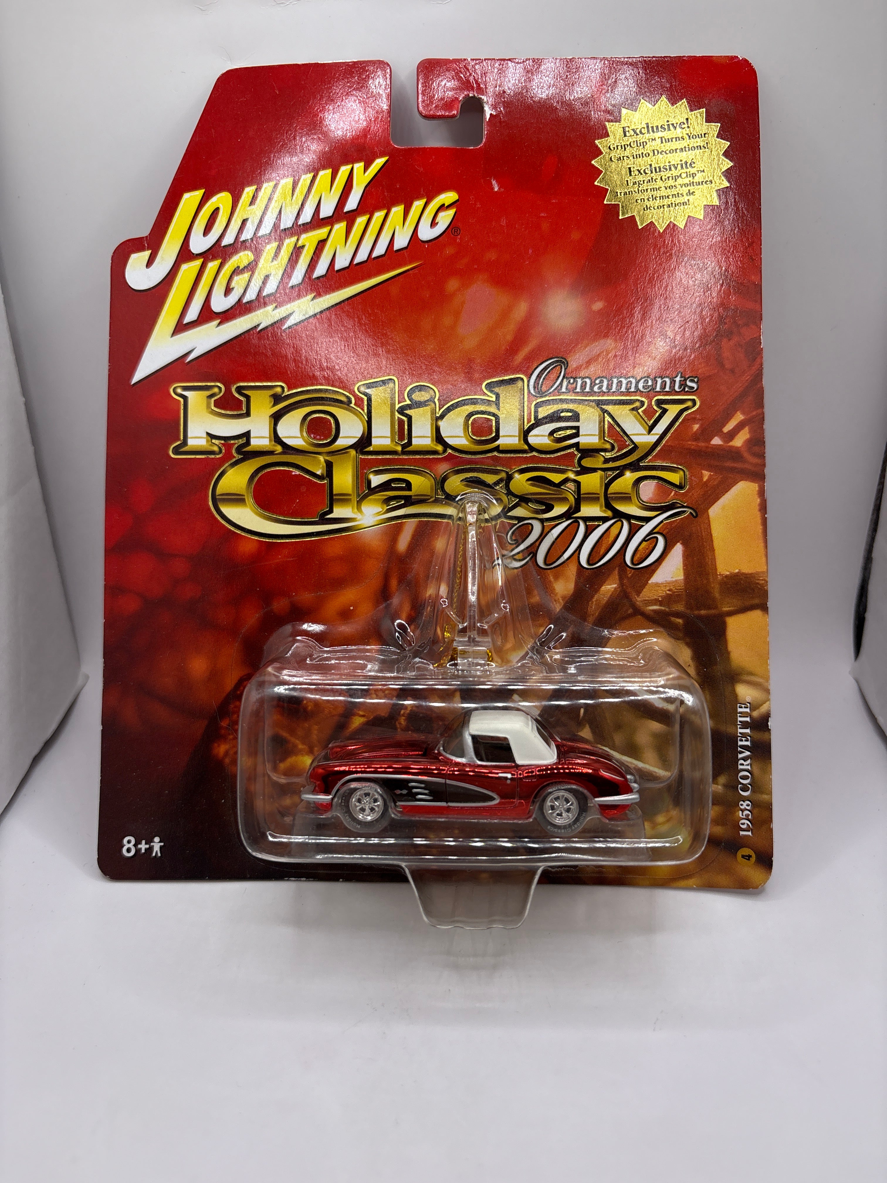 Johnny Lightning 1958 Corvette Diecast | S and E Hobbies and Collectables