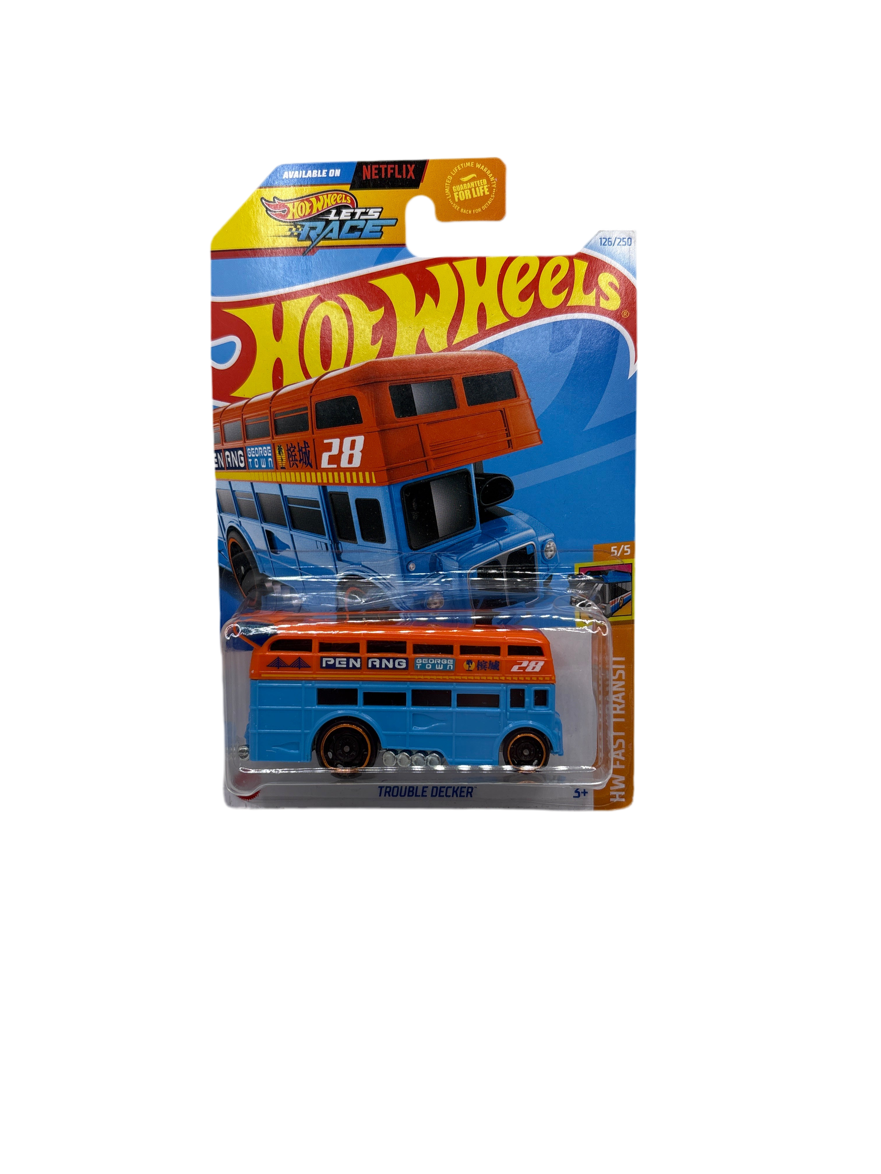 Hot Wheels Trouble Decker Diecast blue – S and E Hobbies and Collectables