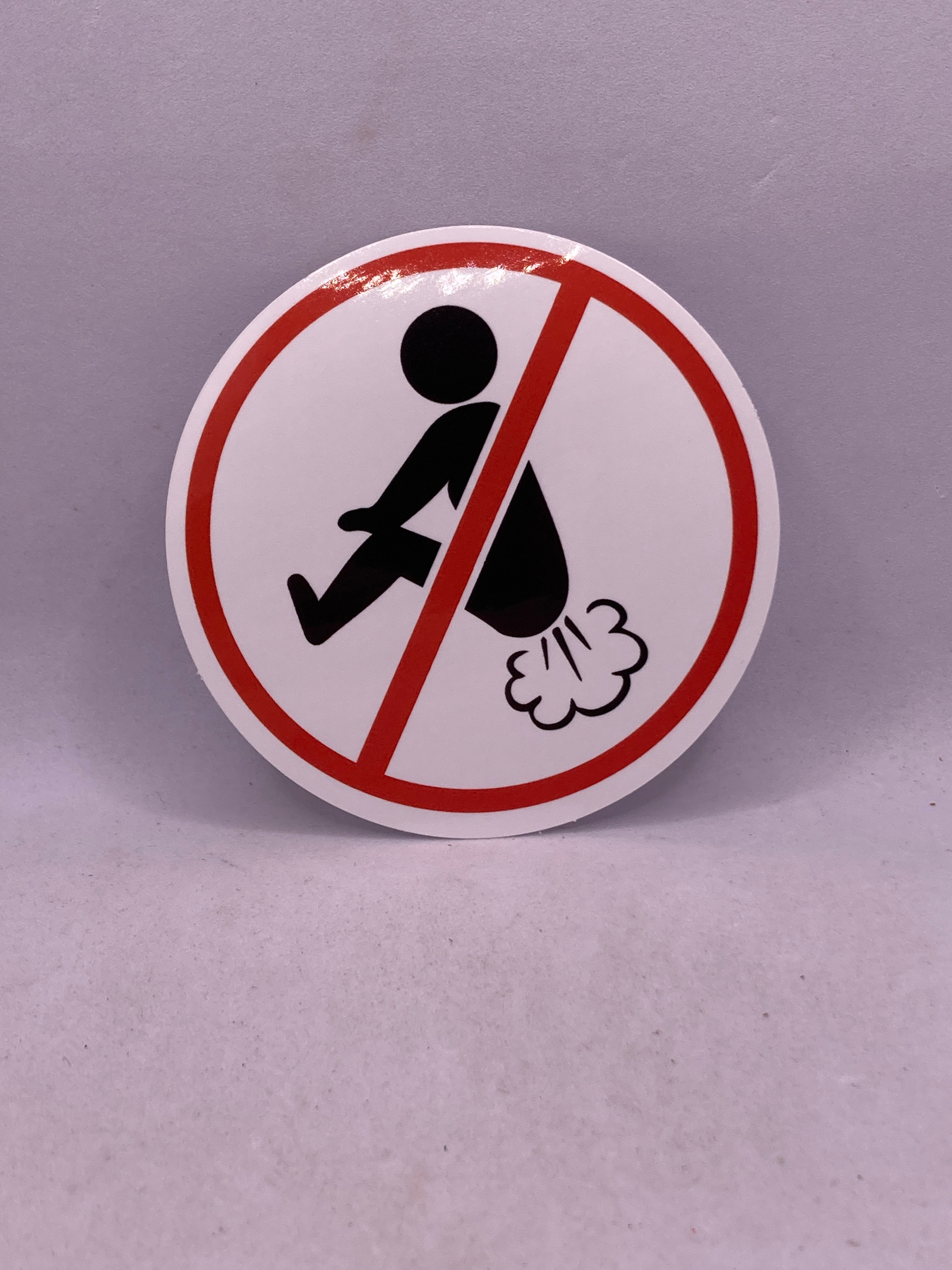 No Fart Sticker + 2 Mystery Stickers – S and E Hobbies and Collectables