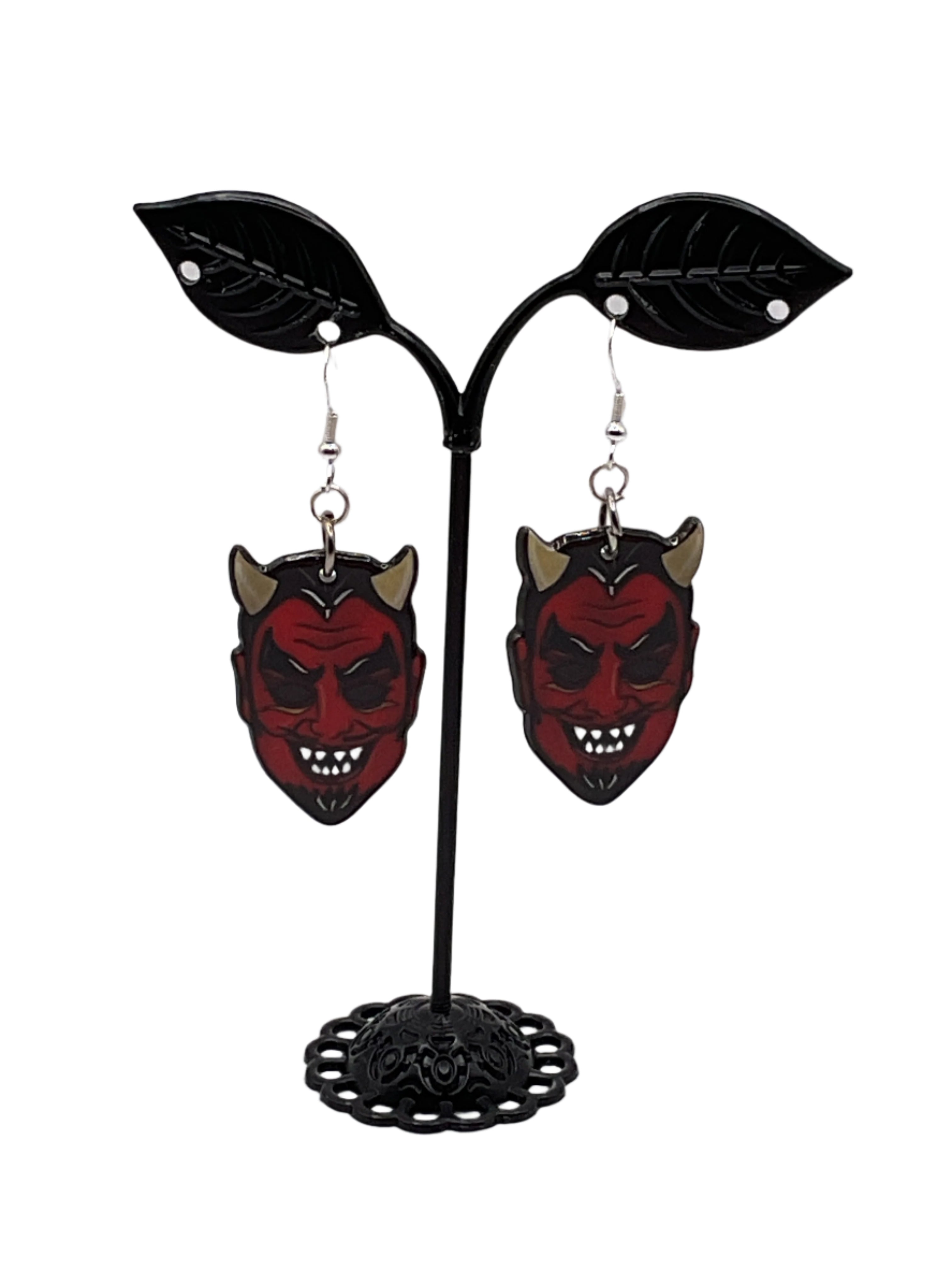Red Devil Earrings – S and E Hobbies and Collectables