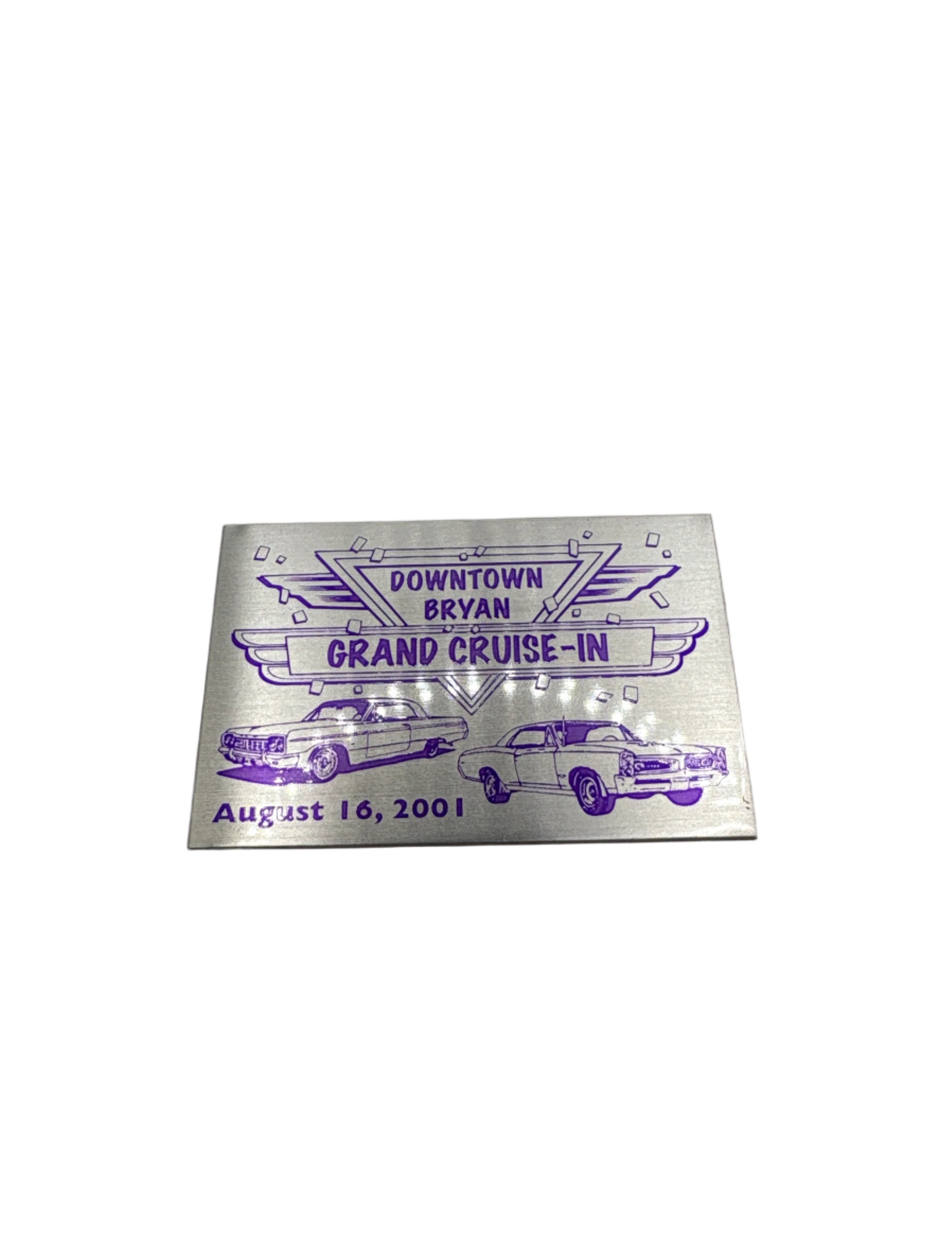 Downtown Bryan Grand Cruise-In Metal Sign | S and E Hobbies and ...