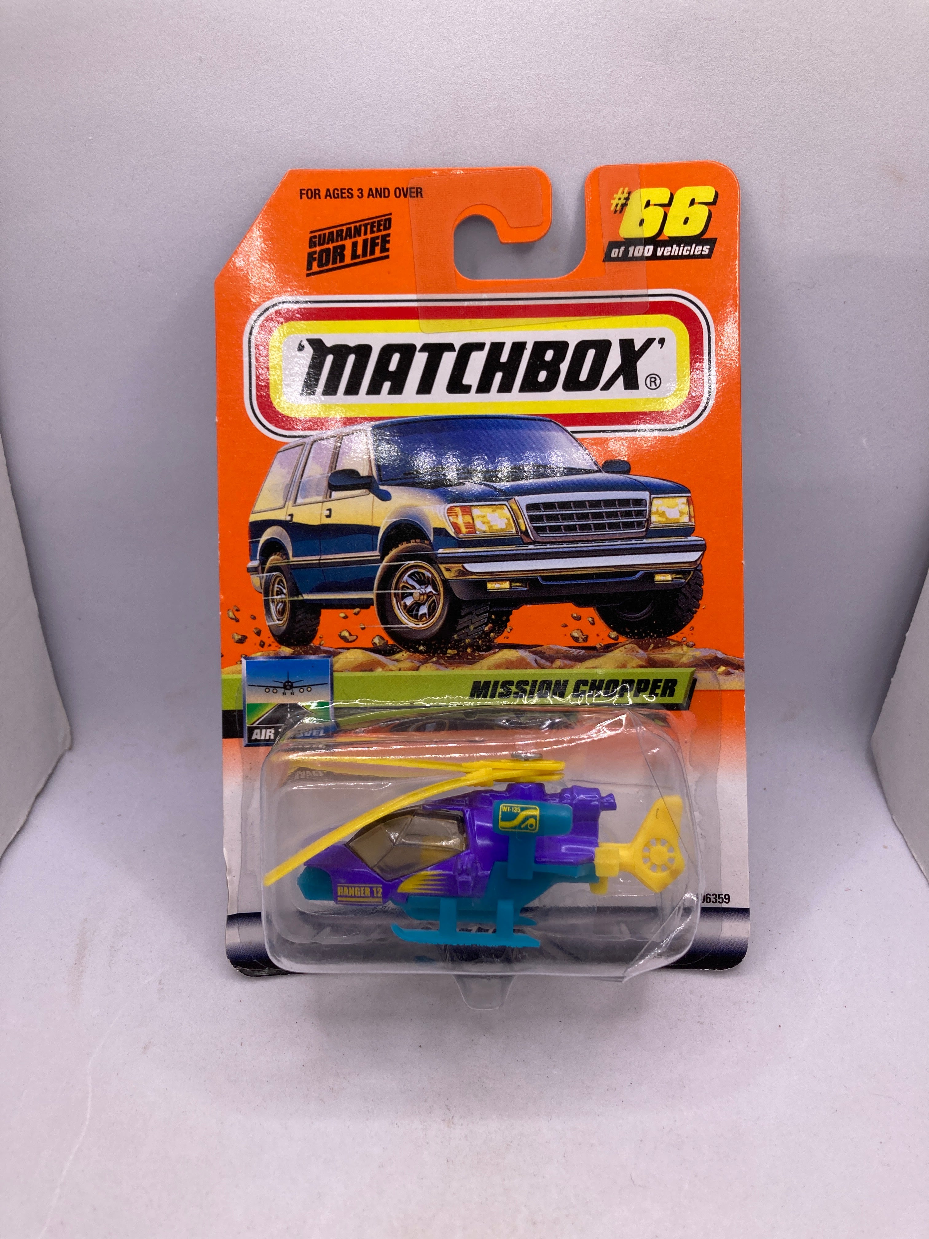 Matchbox Mission Chopper Diecast – S and E Hobbies and Collectables