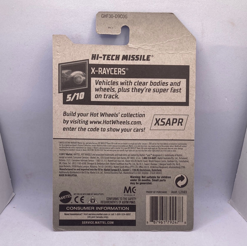 Hot Wheels Hi-Tech Missile Diecast | S and E Hobbies and Collectables