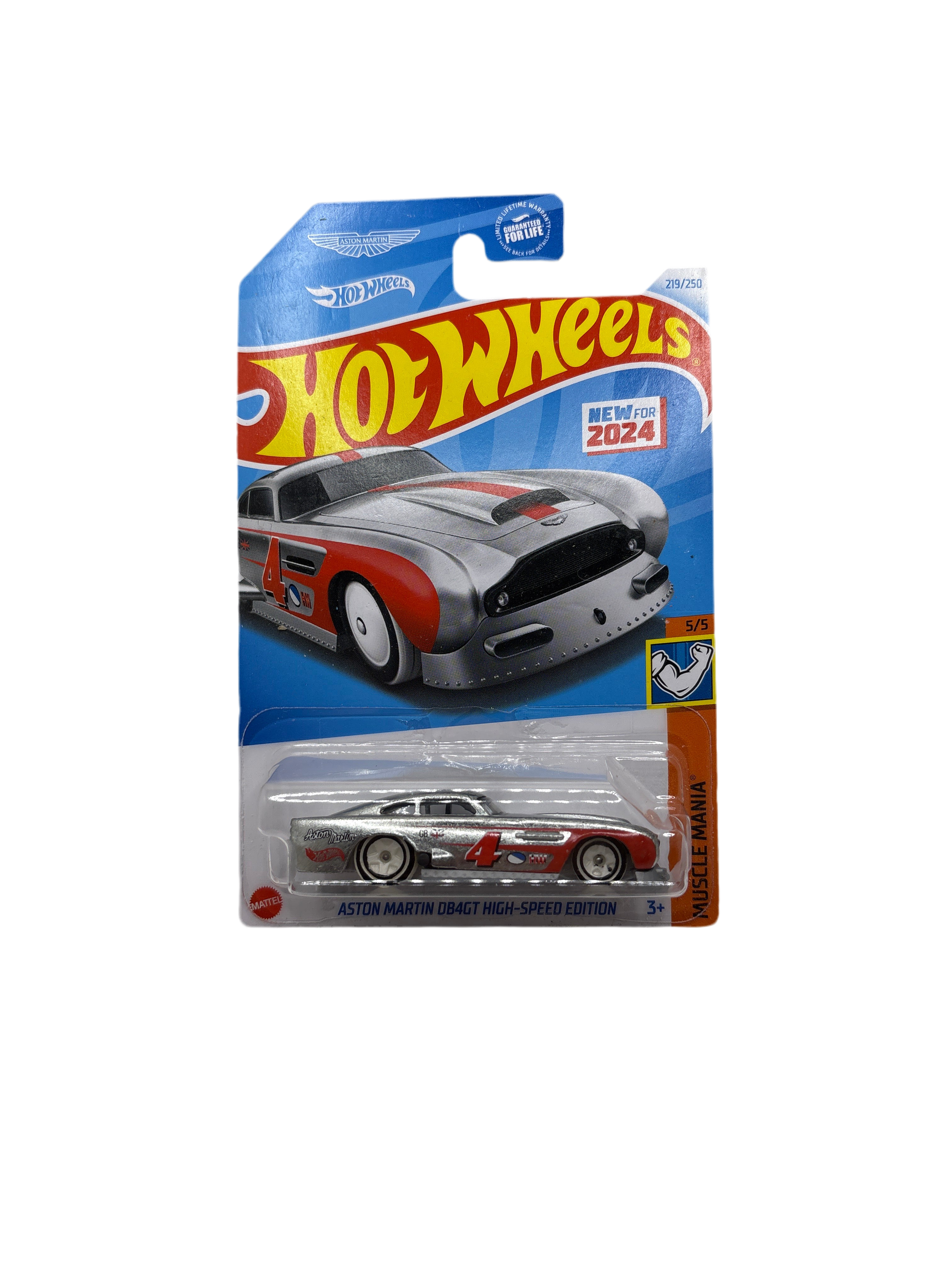 Hot Wheels Aston Martin DB4GT High-Speed Edition Diecast silver – S and ...